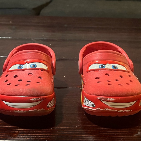 CROCS | Shoes | C7 Lightning Mcqueen Crocs | Poshmark